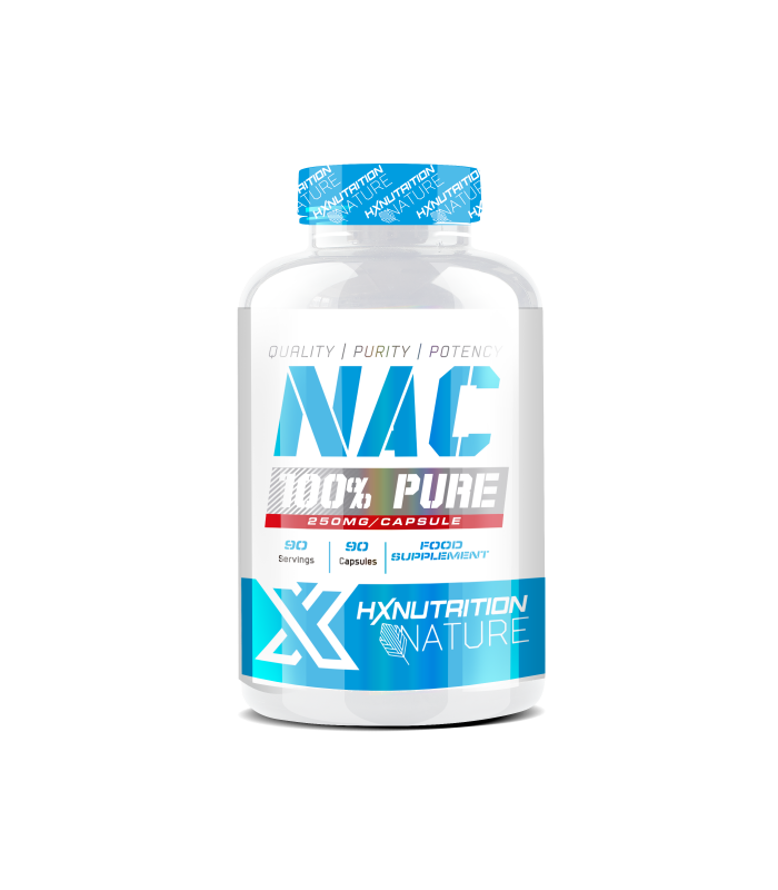 NAC 100% PURE 90 cápsulas HX NUTRITION